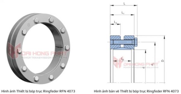 THIẾT BỊ BÓP TRỤC RINGFEDER RFN 4073 - Đại Hồng Phát