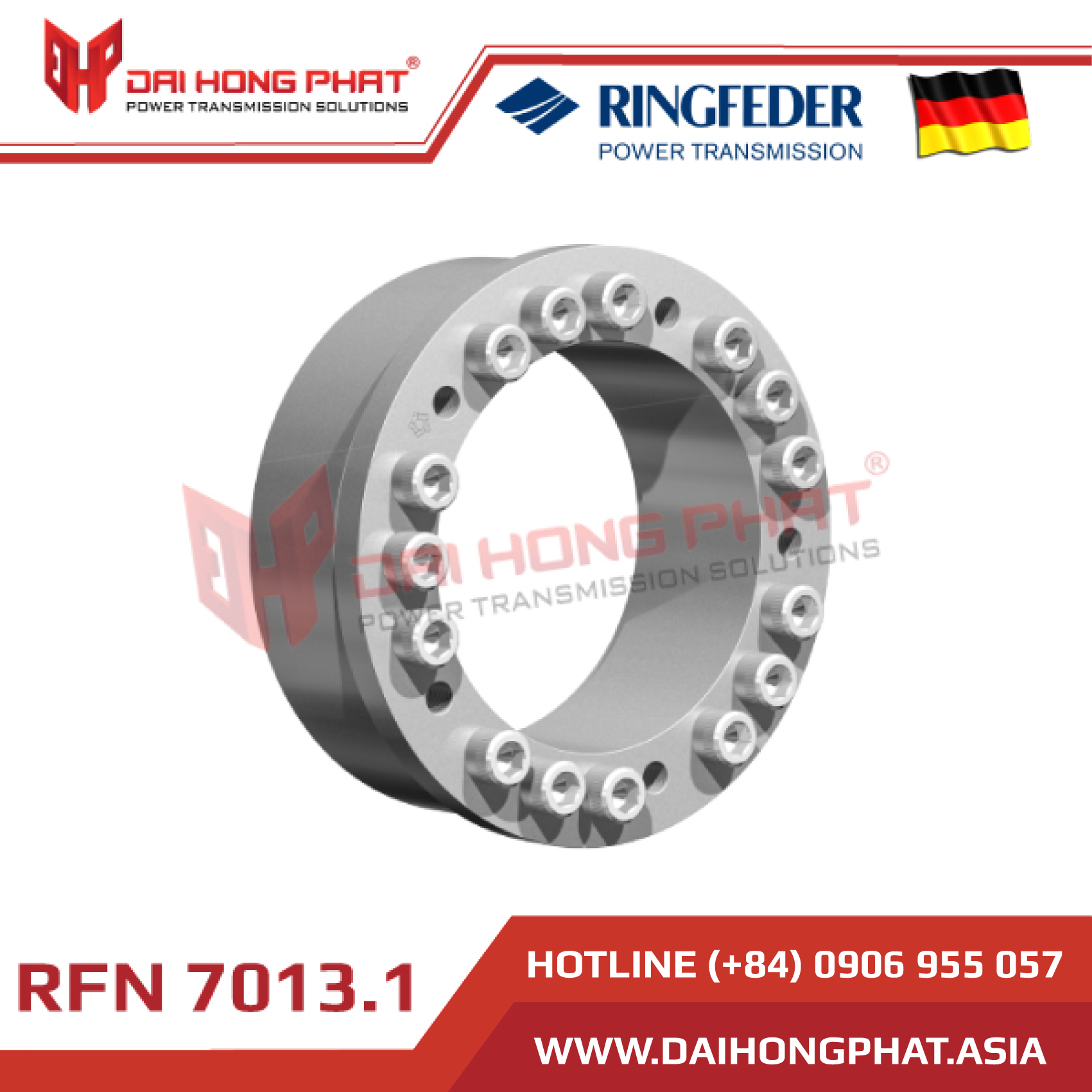 Khớp khóa trục Ringfeder - Đại Hồng Phát